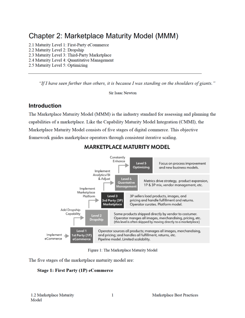 Marketplace Best Practices Book
